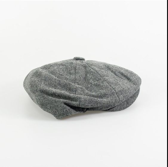 House of Cavani- Martez Grey Baker Boy Cap – Kingsley Menswear