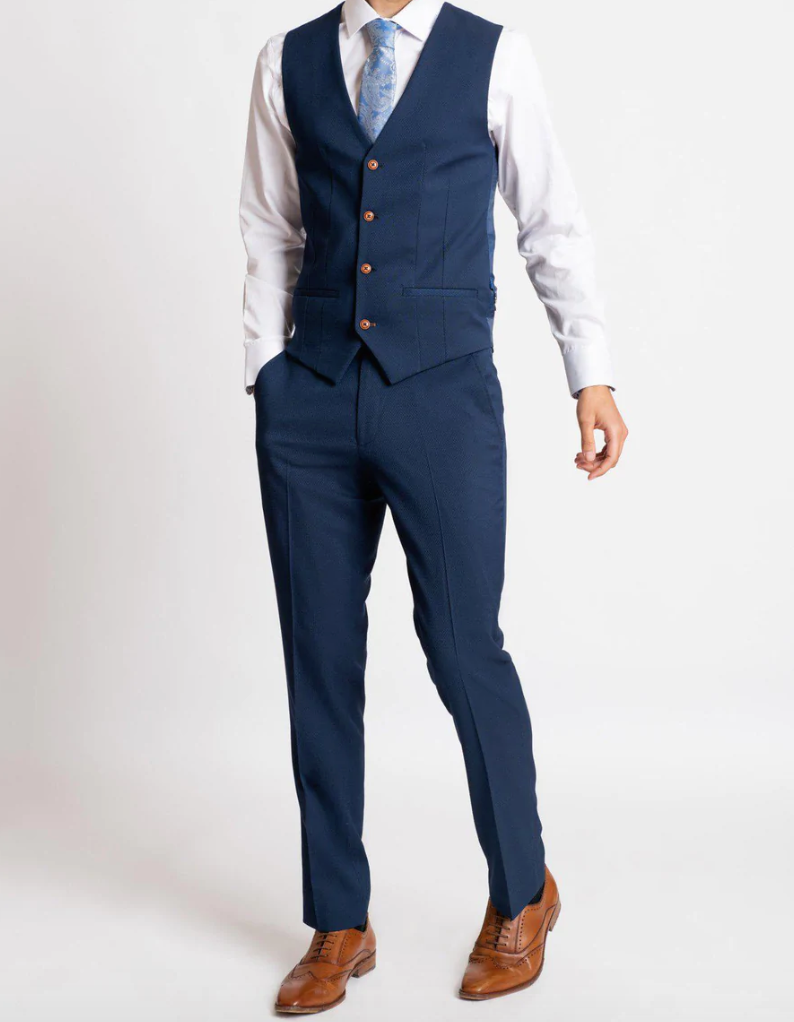 Marc Darcy- Max Royal Blue Trouser – Kingsley Menswear